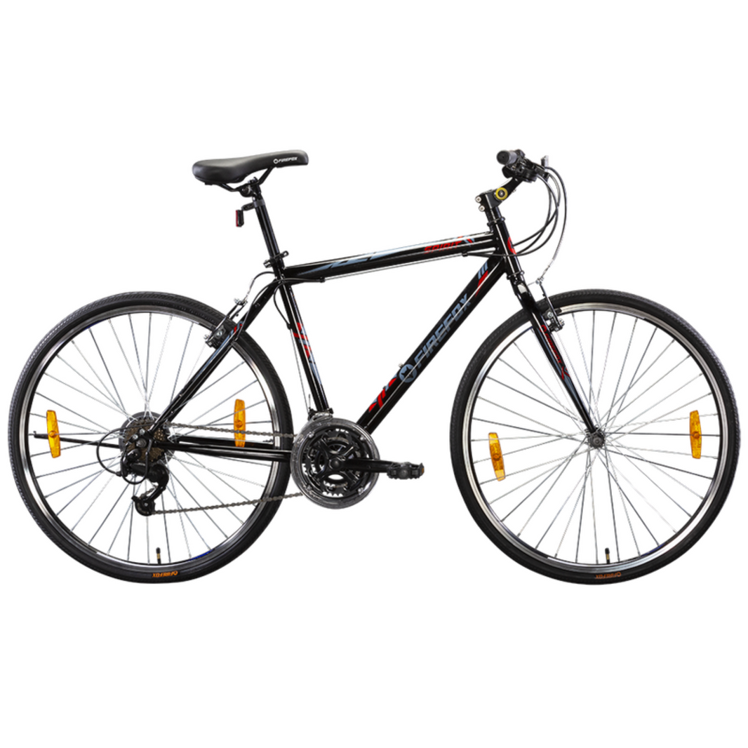 Firefox Black Spirit 26T Bicycle for 13+ years with EASY FIRE SHIFTER ...